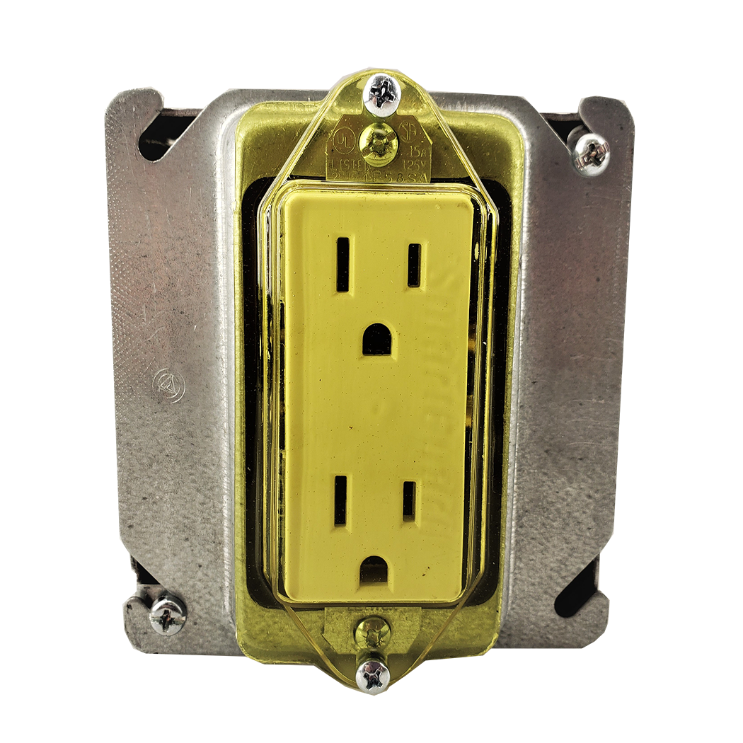 1 Gang GFCI/Decora Receptacle Cover with Screws | Plastic Covers ...