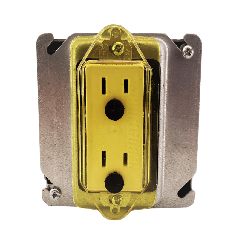 1 Gang Decora/GFCI Cover with Pins | Plastic Covers & Guards | SmartGuard