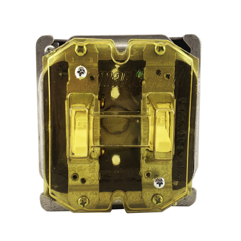 2 Gang Toggle Switch Cover | Plastic Covers & Guards | SmartGuard