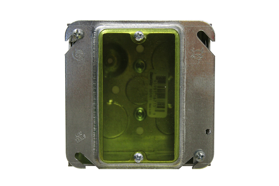 1 Gang Flat Plate Cover for Commercial Mud Ring | SmartGuard