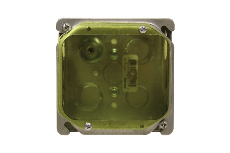 2 Gang Flat Plate Cover for Commercial Mud Ring | SmartGuard